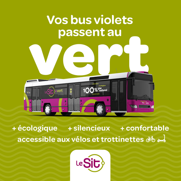 Quand nos bus violets passent au vert ! - Bassin de Pompey - Communauté ...